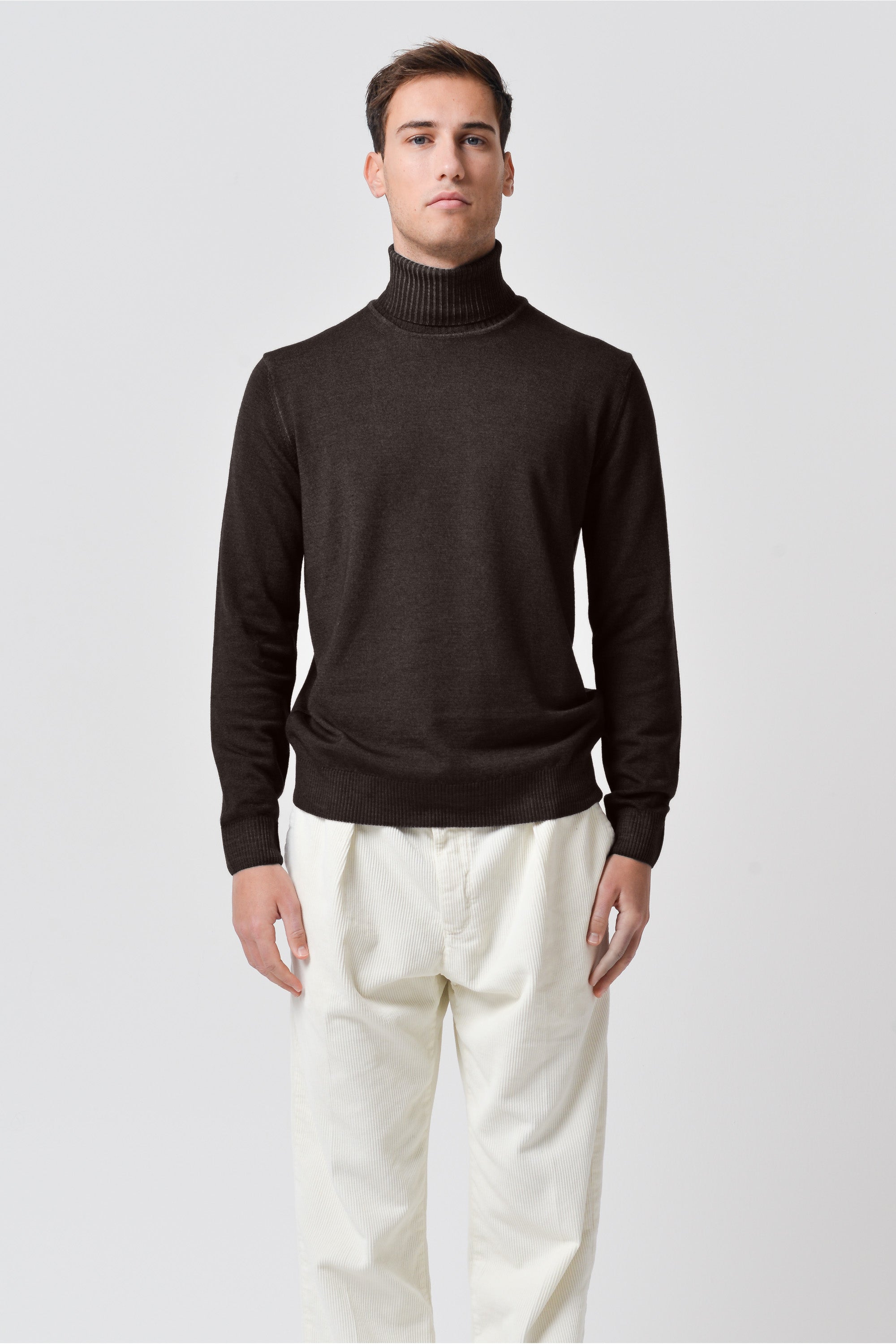 Cliff Haster - Extrafine Merino Wool Turtleneck Sweater - Ploumanac'h