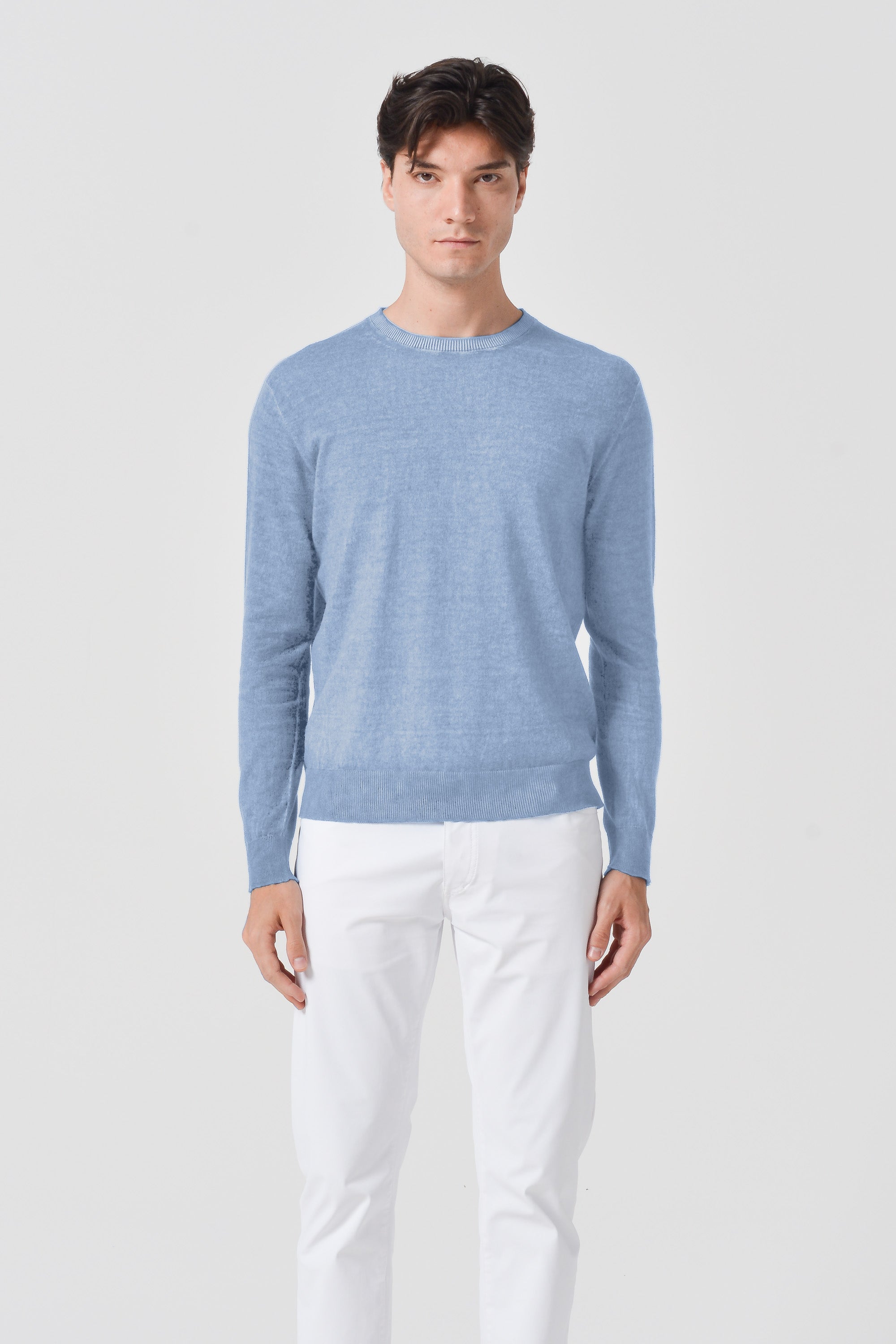 George Crew Knit in Polar | Ploumanac’h