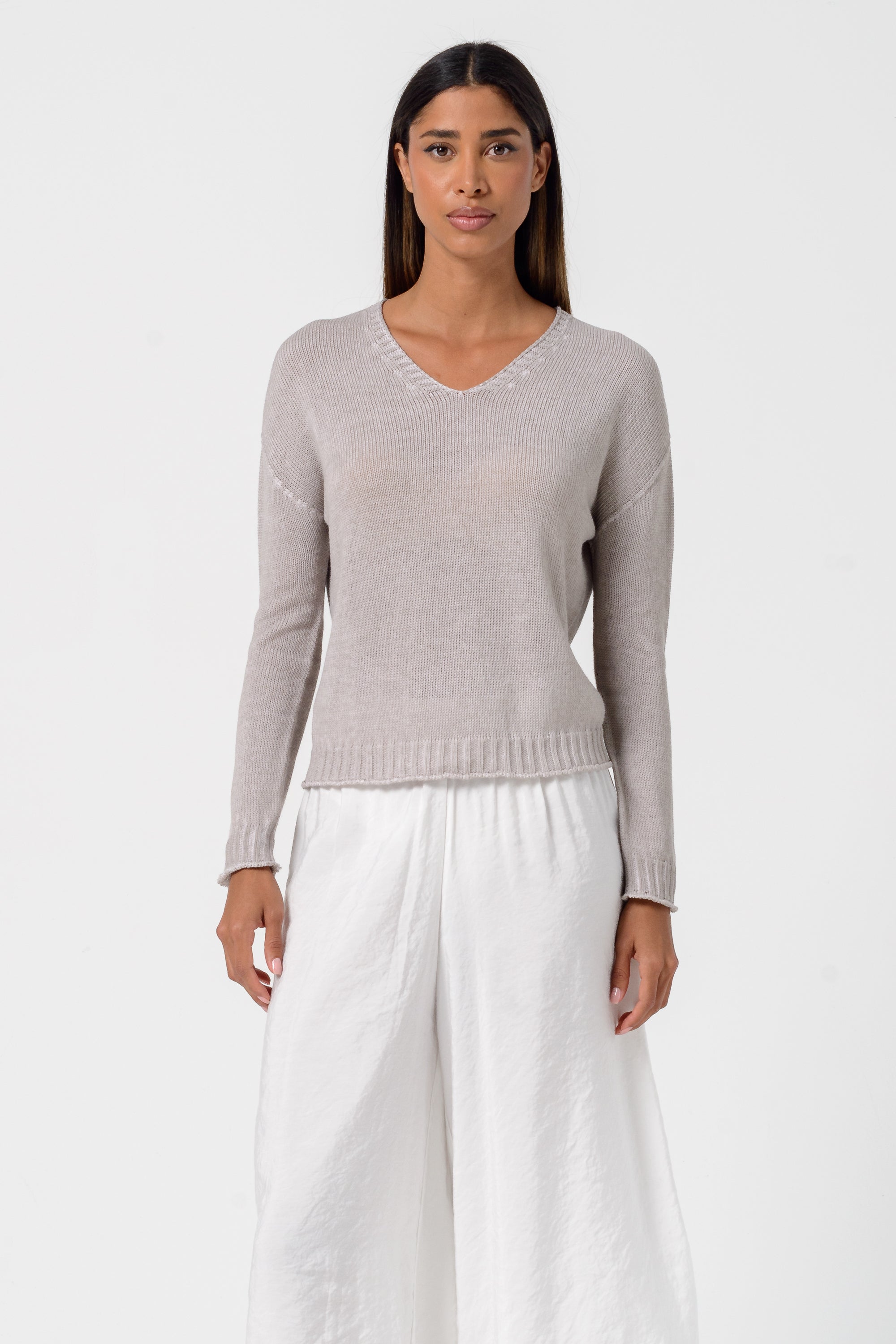 Cogo V Knit in Canapa | Ploumanac’h