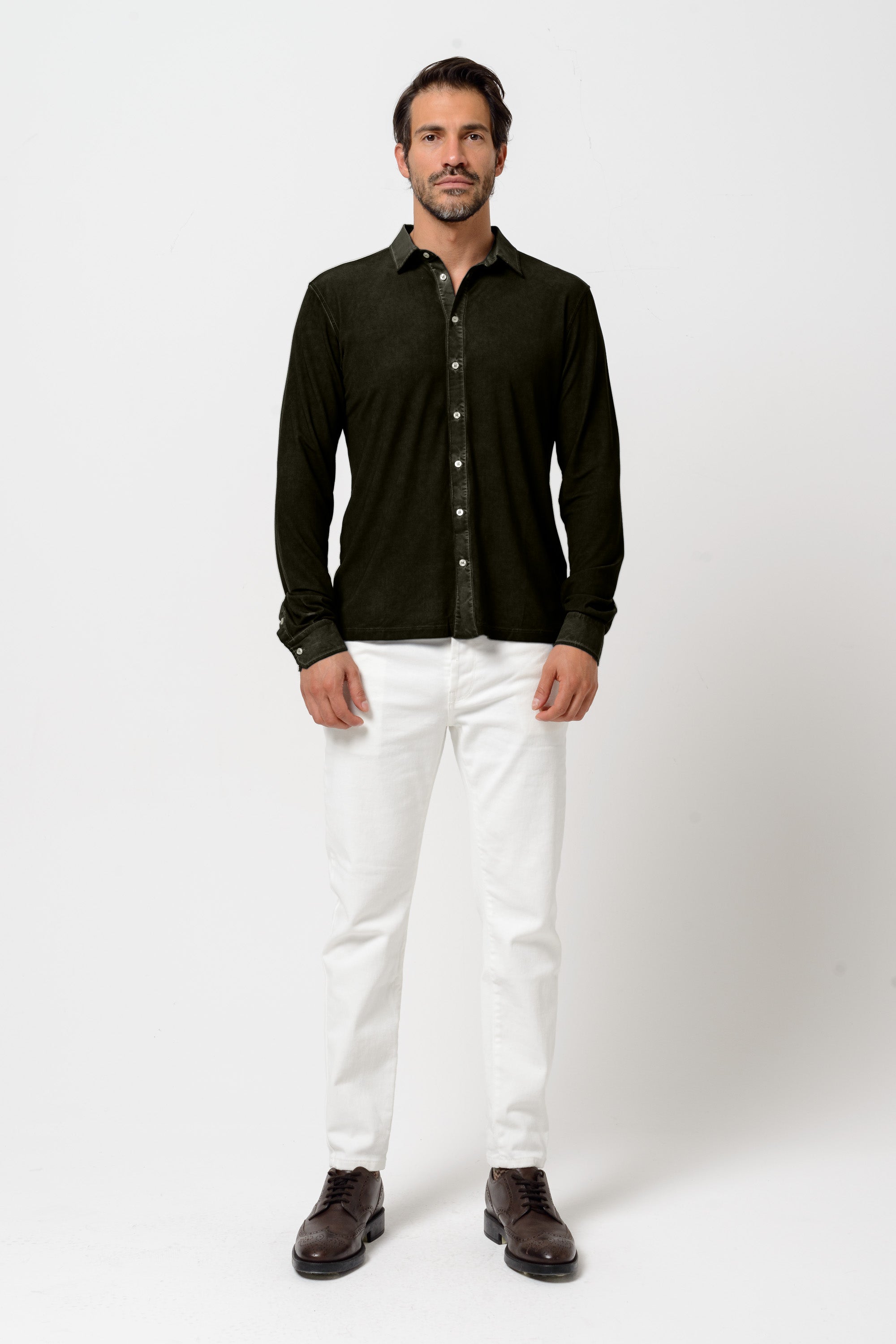 Scott Shirt Slim in Cliff | Ploumanac’h