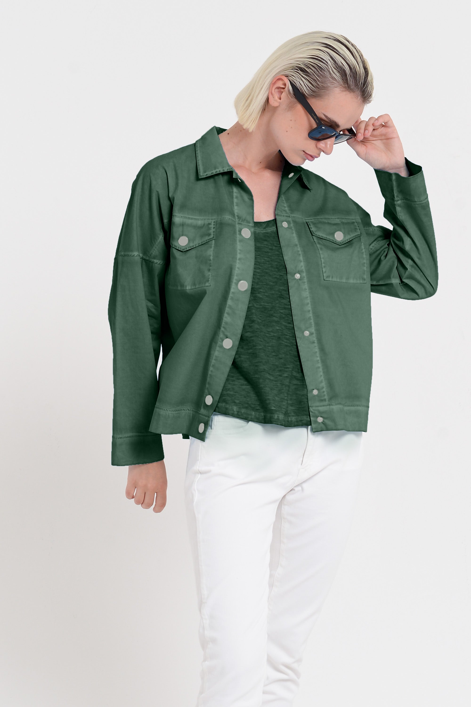 Juniper Villa Jacket - Women's Poplin Jacket | Ploumanac'h